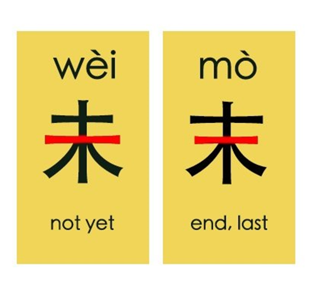 Chinese Characters That Almost Look The Same